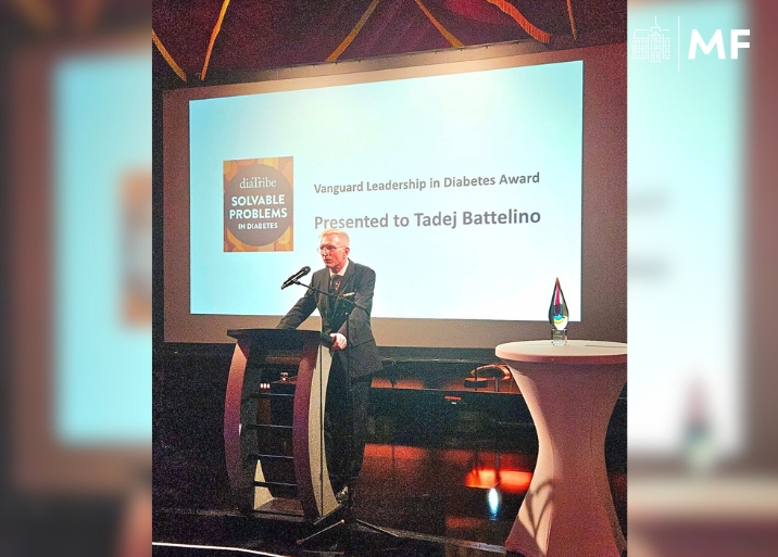 Prof. dr. Tadej Battelino prejel prestižno nagrado Vanguard Leadership ...